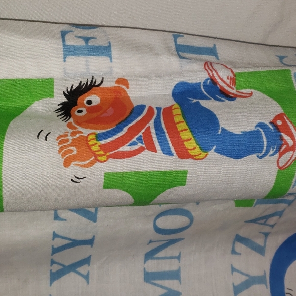 JP Stevens | Accents | Vintage Sesame Street Pair Of Kids Curtain ...